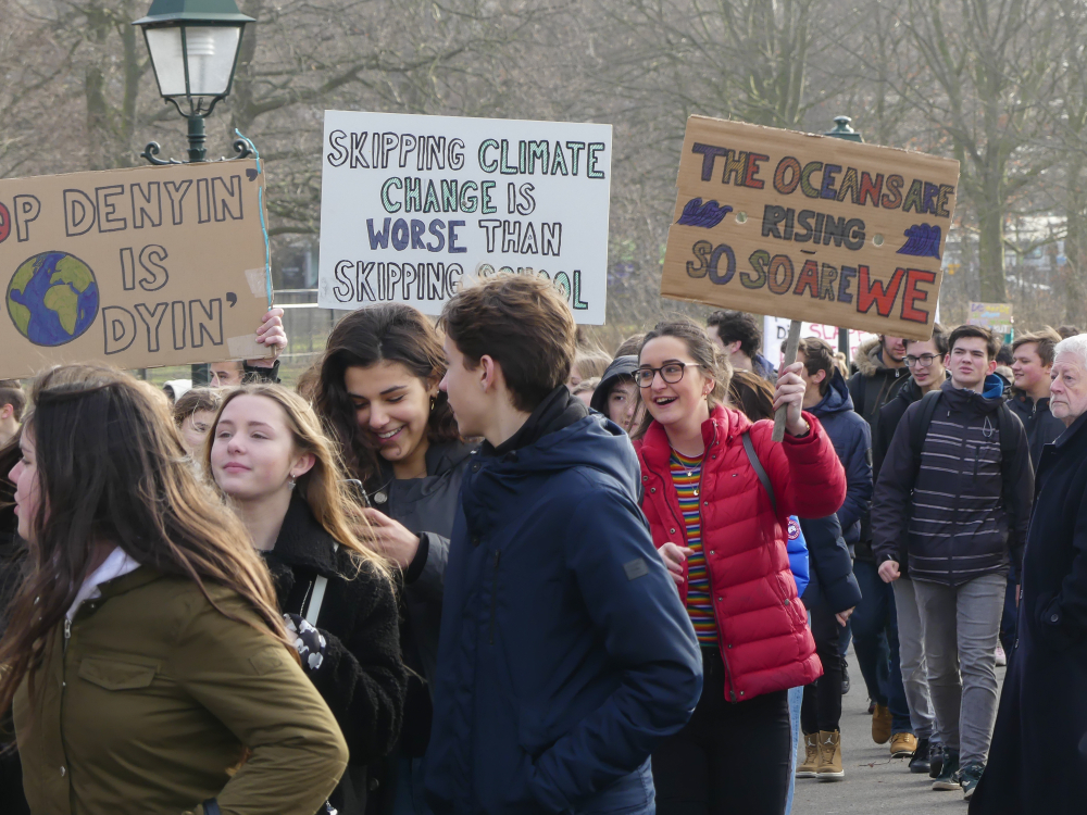 Environmental Watch - Dutch Students Rally to Save the Planet